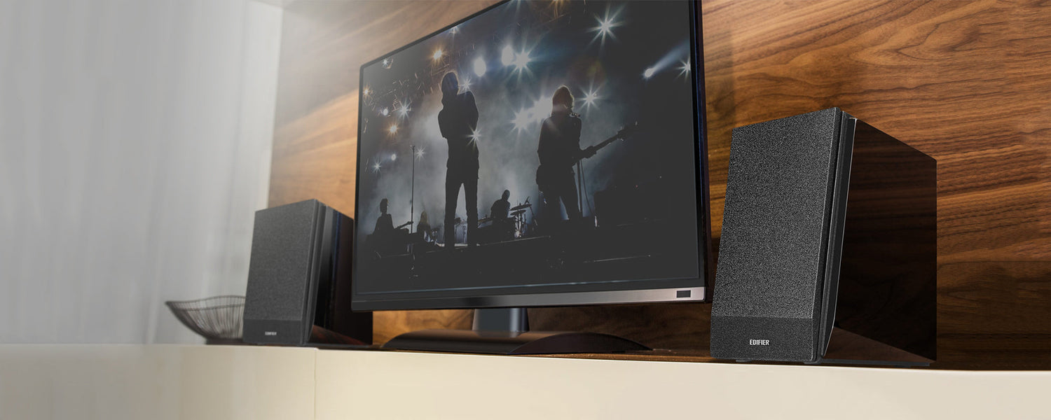 R1850DB Bookshelf Speakers with Subwoofer Output – Edifier Australia